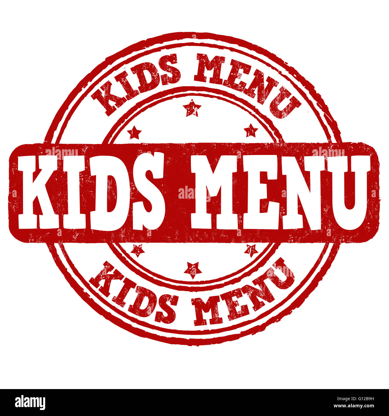 Kids menu card restaurant hi-res stock photography and images - Alamy