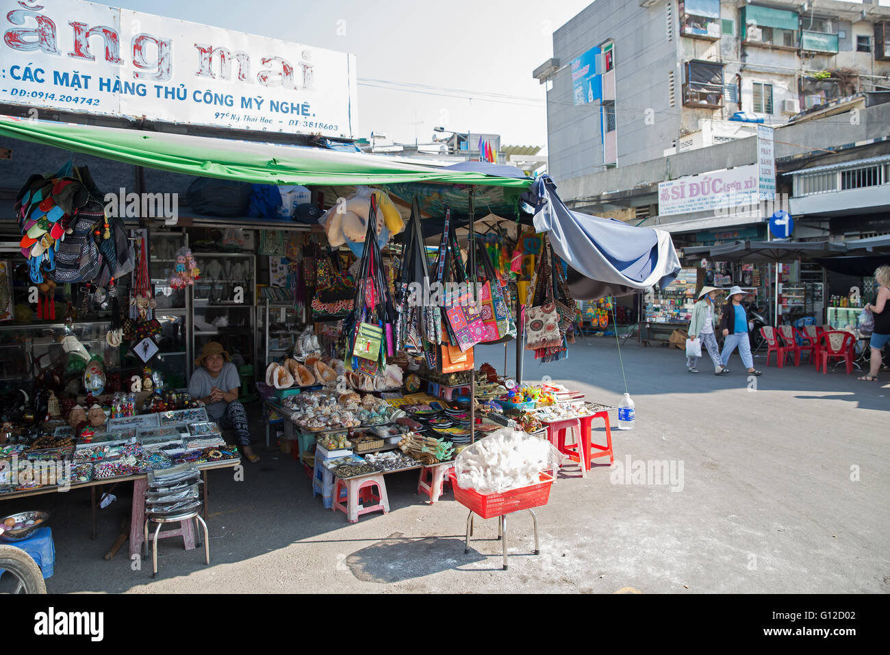Dam Market in Nha Trang Vietnam Stock Photo - Alamy