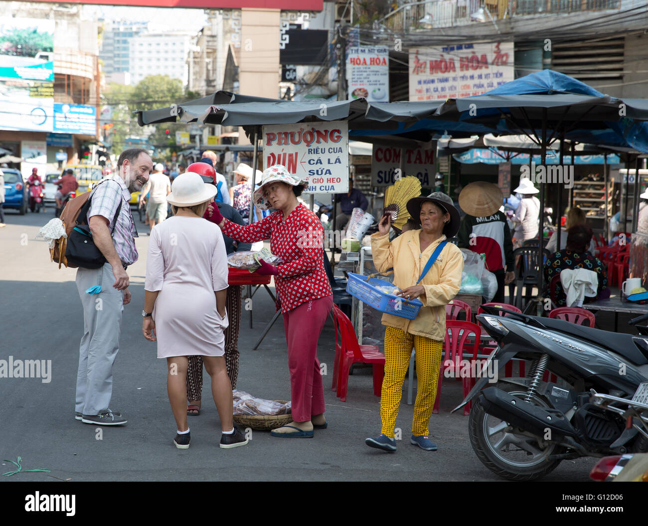 Dam Market in Nha Trang Vietnam Stock Photo - Alamy