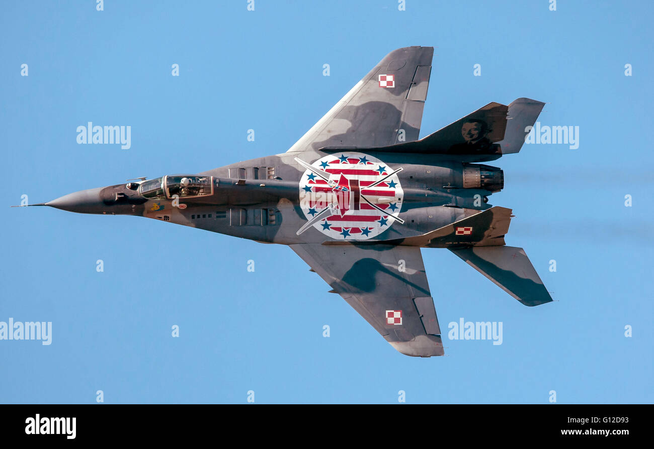 Polish air force mig 29 at the royal international air tattoo hi-res ...