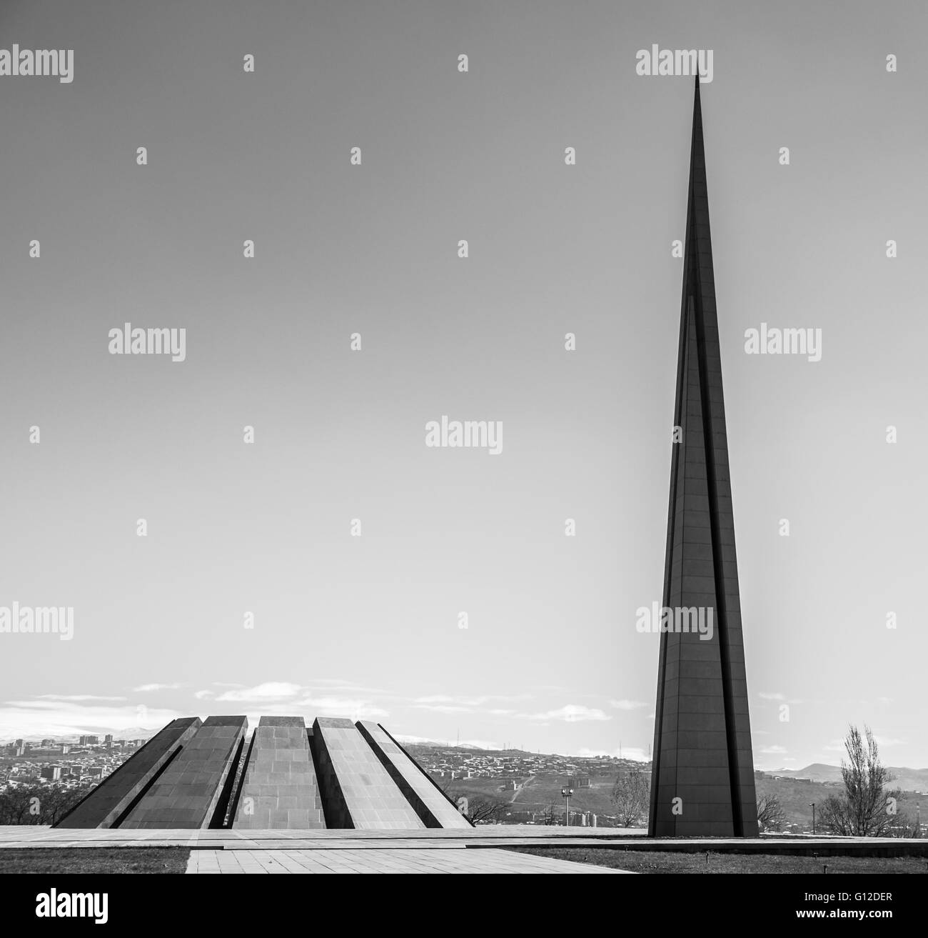 Armenian genocide memorial monument Stock Photo - Alamy