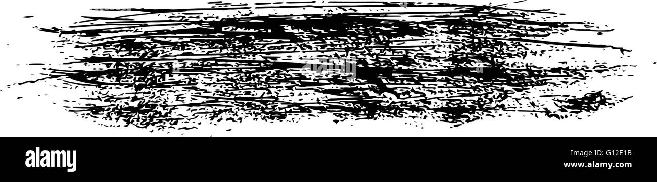 Brush Stroke Grunge Vector Textured Stock Vector Image & Art - Alamy