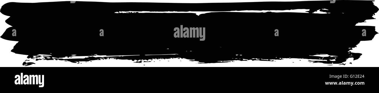 Brush Stroke Grunge Vector Textured Stock Vector Image & Art - Alamy