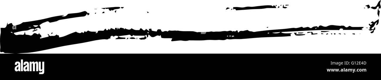 Brush Stroke Grunge Vector Textured Stock Vector Image & Art - Alamy