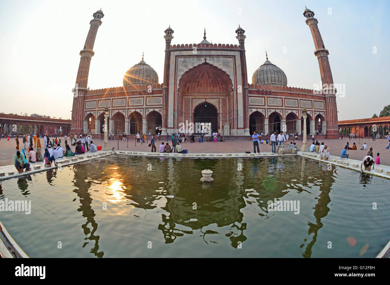 New delhi jama masjid hi-res stock photography and images - Alamy