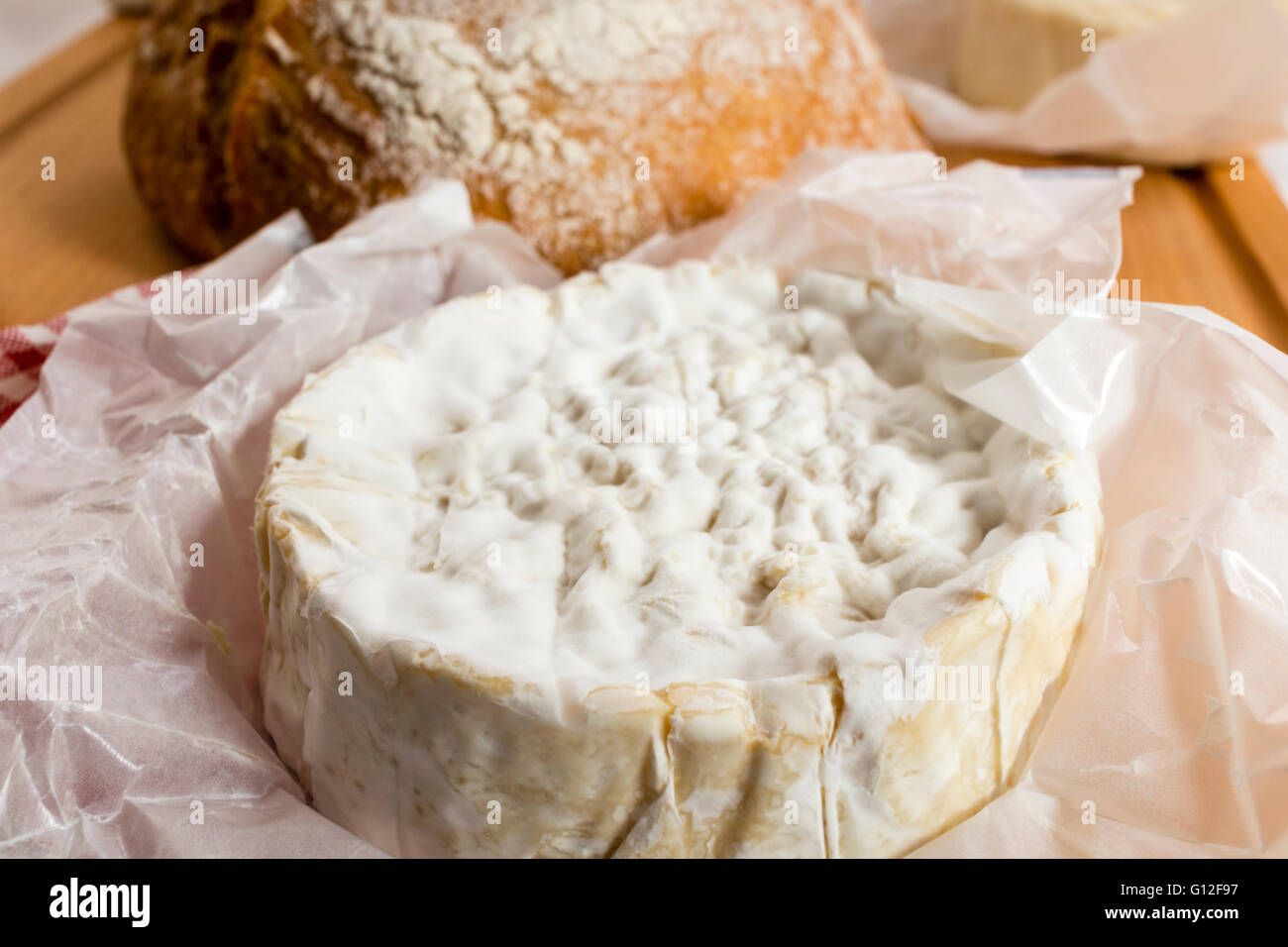 Camembert round cheese hi-res stock photography and images - Alamy