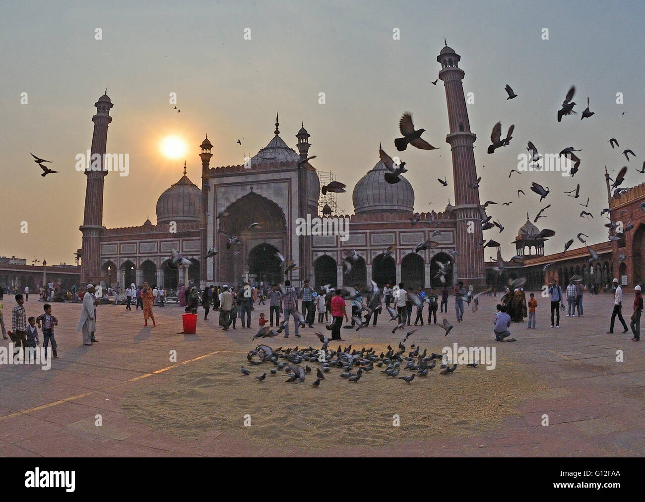 New delhi jama masjid hi-res stock photography and images - Alamy