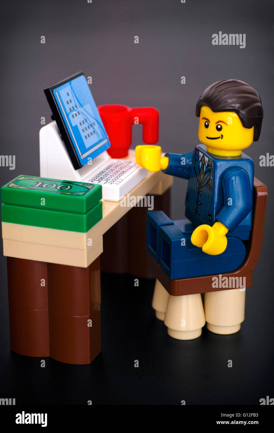 Lego businessman hi-res stock photography and images - Alamy