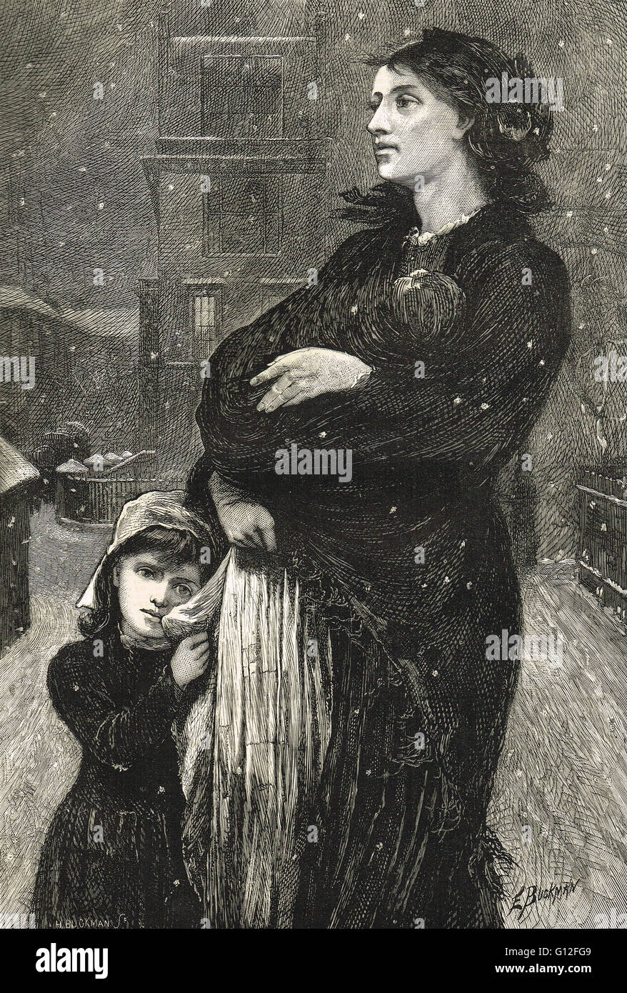 Poor woman 19th century hi-res stock photography and images - Alamy