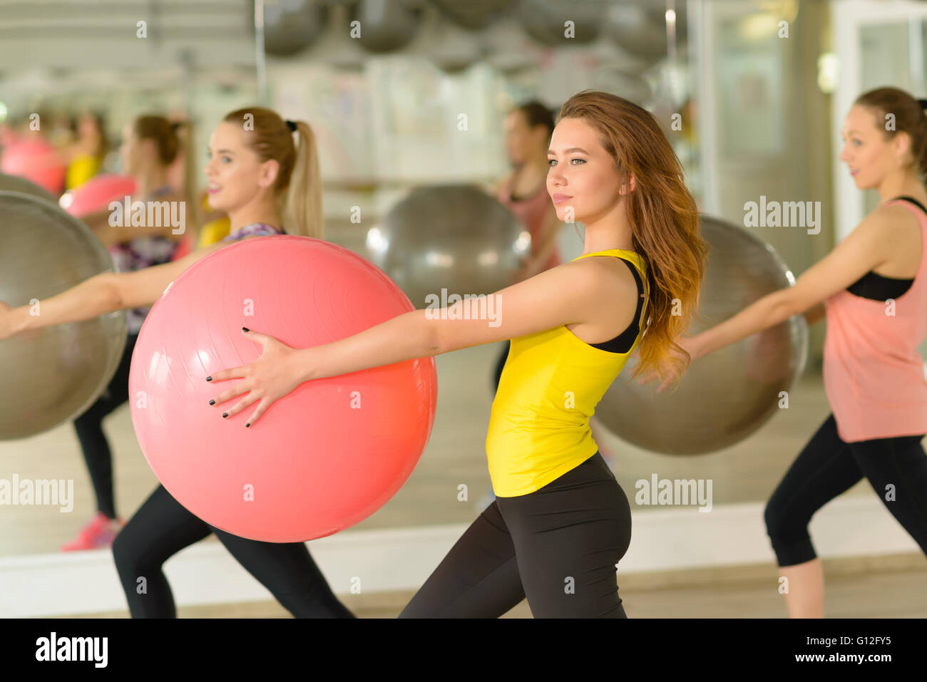 Ball workout hi-res stock photography and images - Alamy