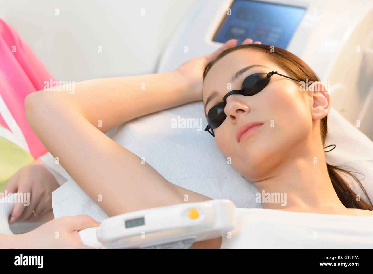 Laser epilation hi-res stock photography and images - Alamy
