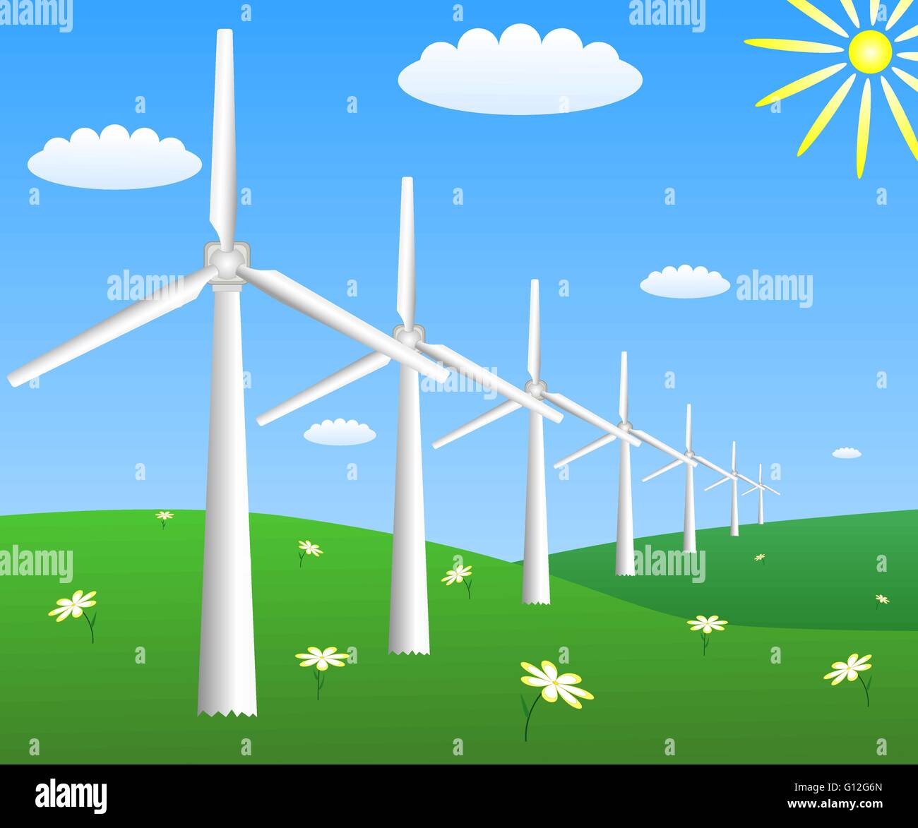 Impeller drawing Stock Vector Images - Alamy