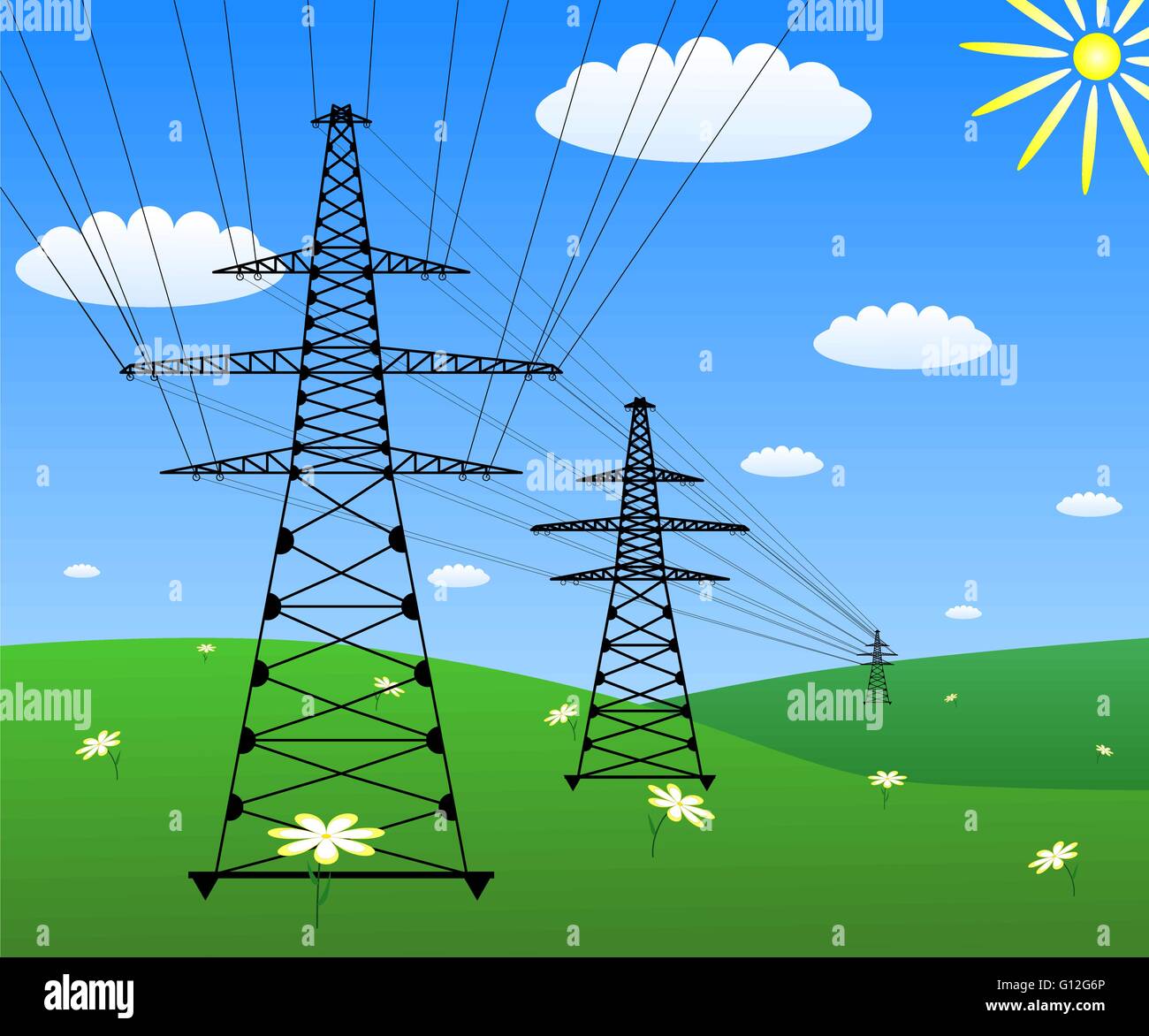 A glade Stock Vector Images - Alamy