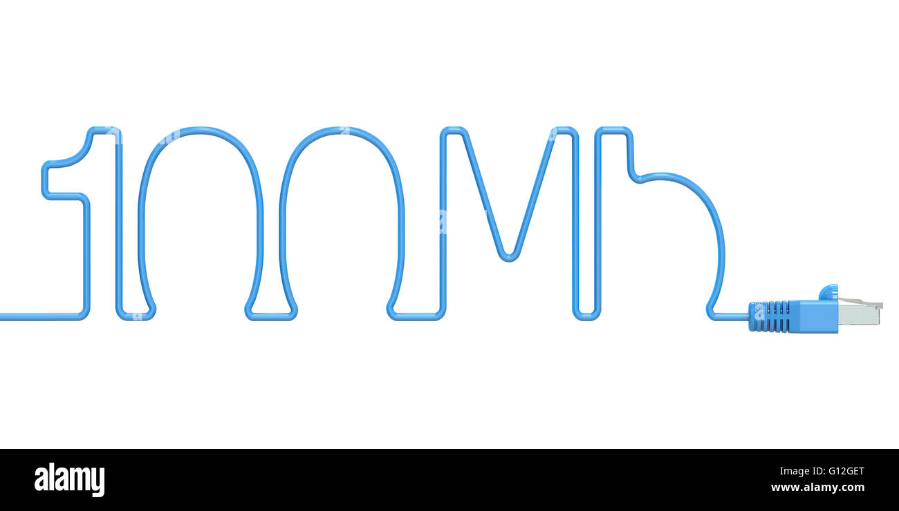 100 mbps hi-res stock photography and images - Alamy