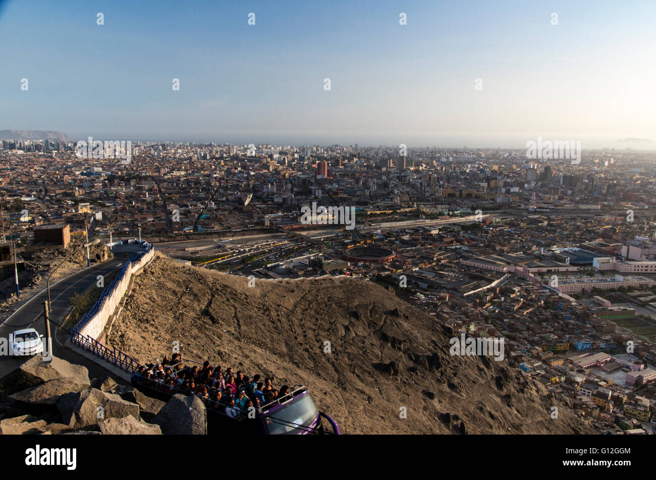 City aerial view peru hi-res stock photography and images - Alamy