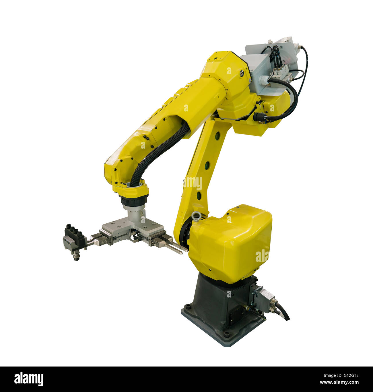 robotic hand machine tool at industrial manufacture factory Stock Photo ...