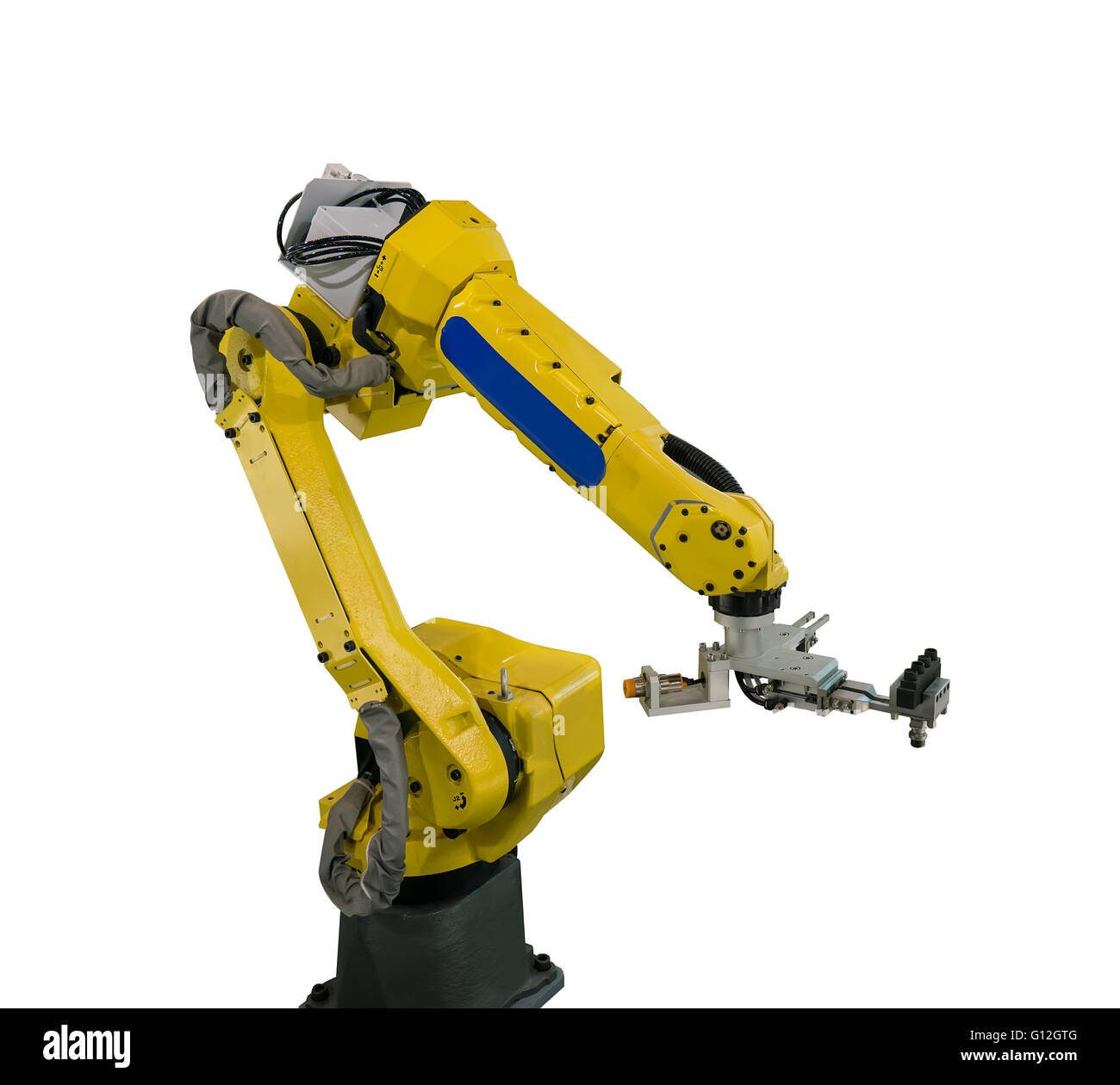 robotic hand machine tool at industrial manufacture factory Stock Photo ...