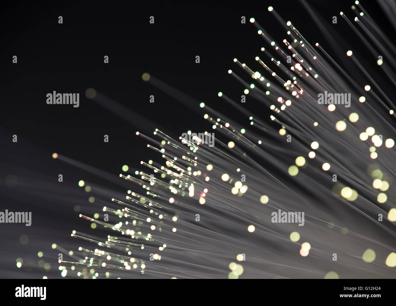 fiber optical network cable Stock Photo - Alamy