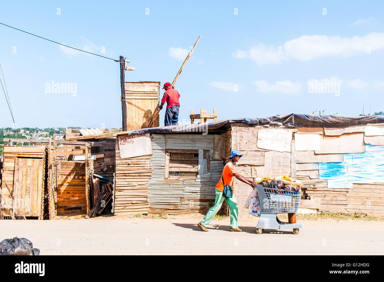 Shacks durban hi-res stock photography and images - Alamy