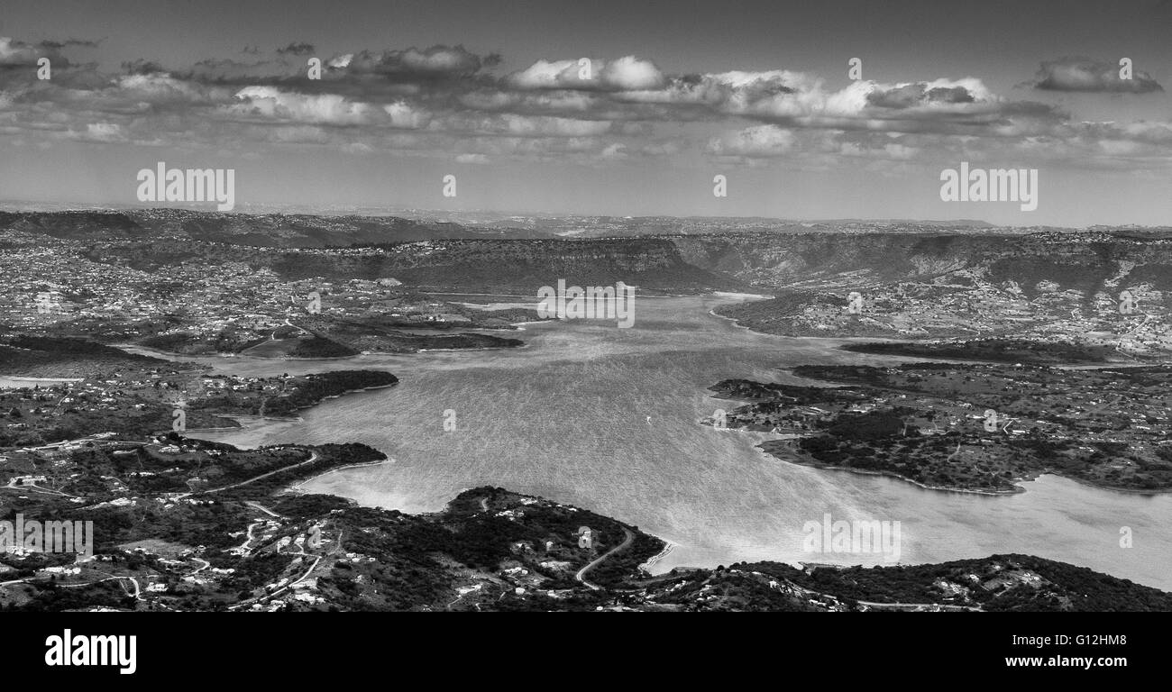 Inanda Dam viewed from Inanda mountain Stock Photo - Alamy