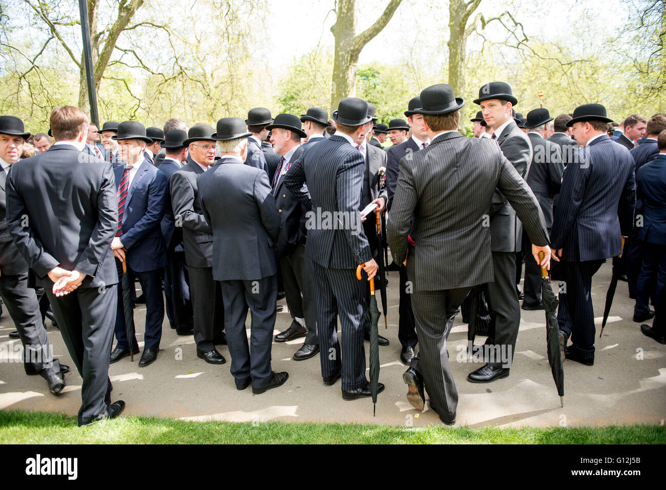Hyde park. Pic Shows The Annual parade of the Combined Cavalry Old ...