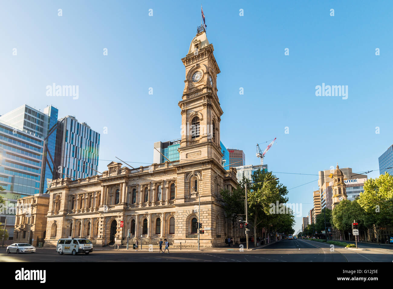 Adelaide flinders street hi-res stock photography and images - Alamy
