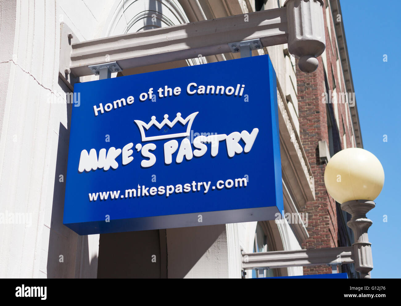 Sign Mike's Pastry Home of the Cannoli, Boston, Massachusetts, USA ...