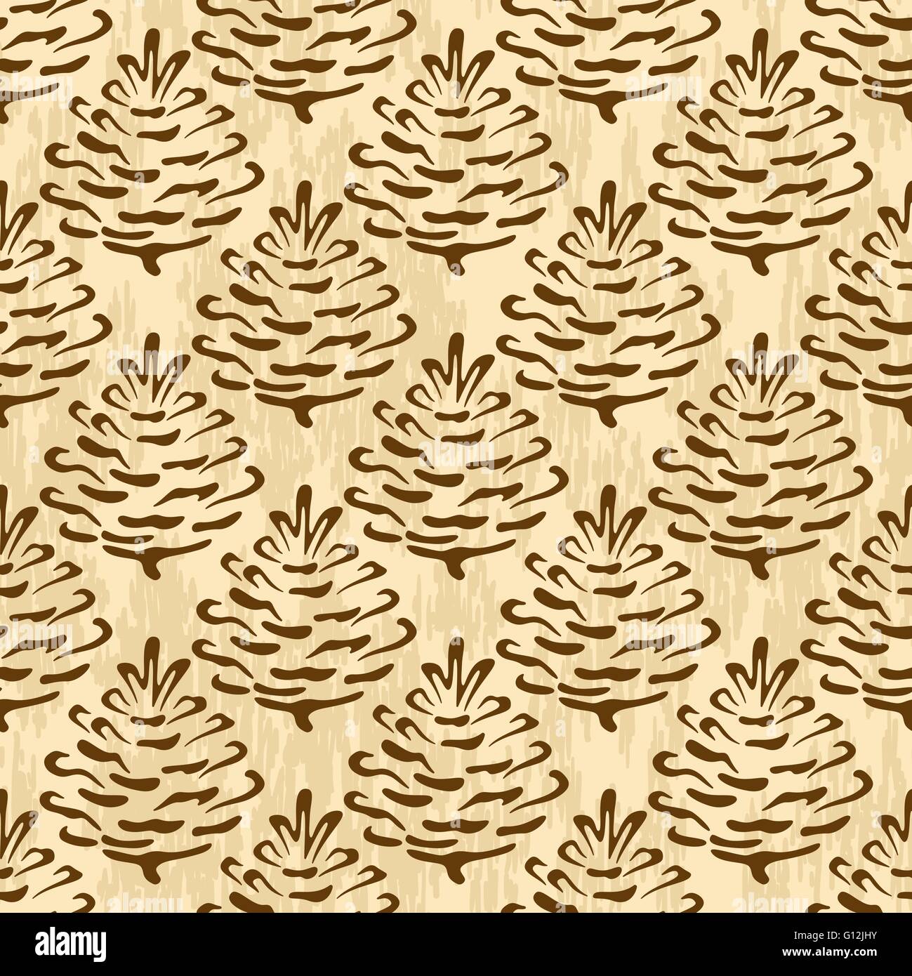 Texture fir pine cone Stock Vector Images - Alamy