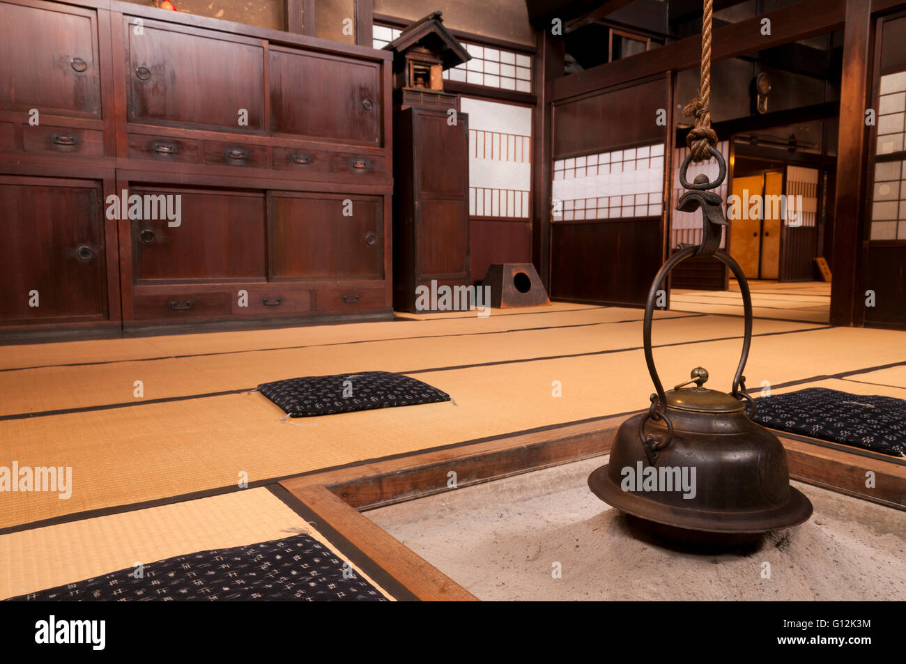 Edo period merchant house at Takayama Stock Photo - Alamy
