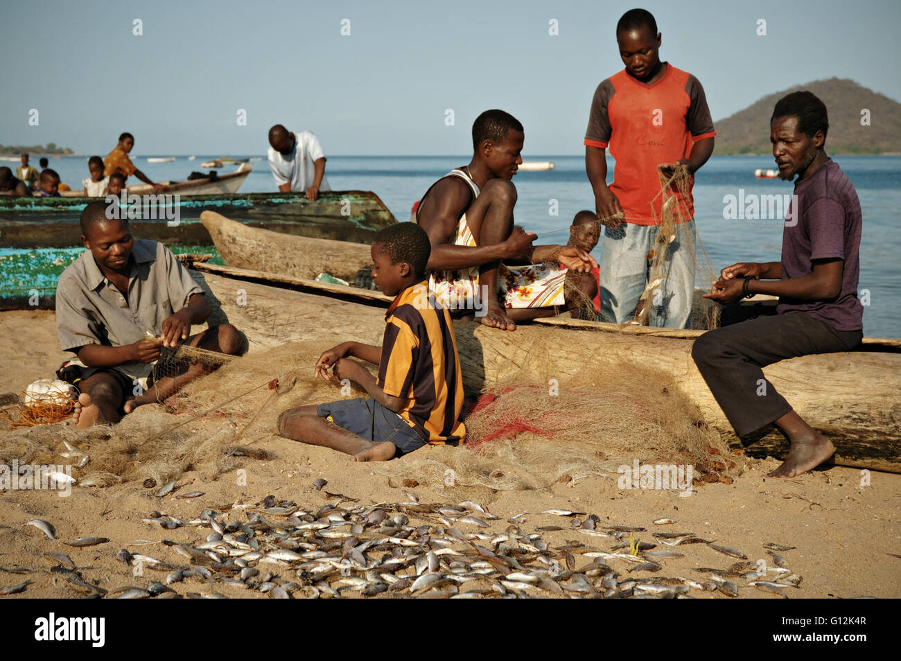 Taking out of the water hi-res stock photography and images - Alamy