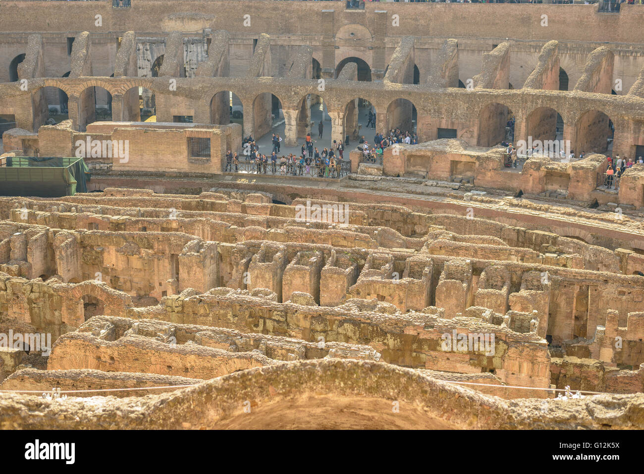 View inside colosseum rome italy hi-res stock photography and images ...