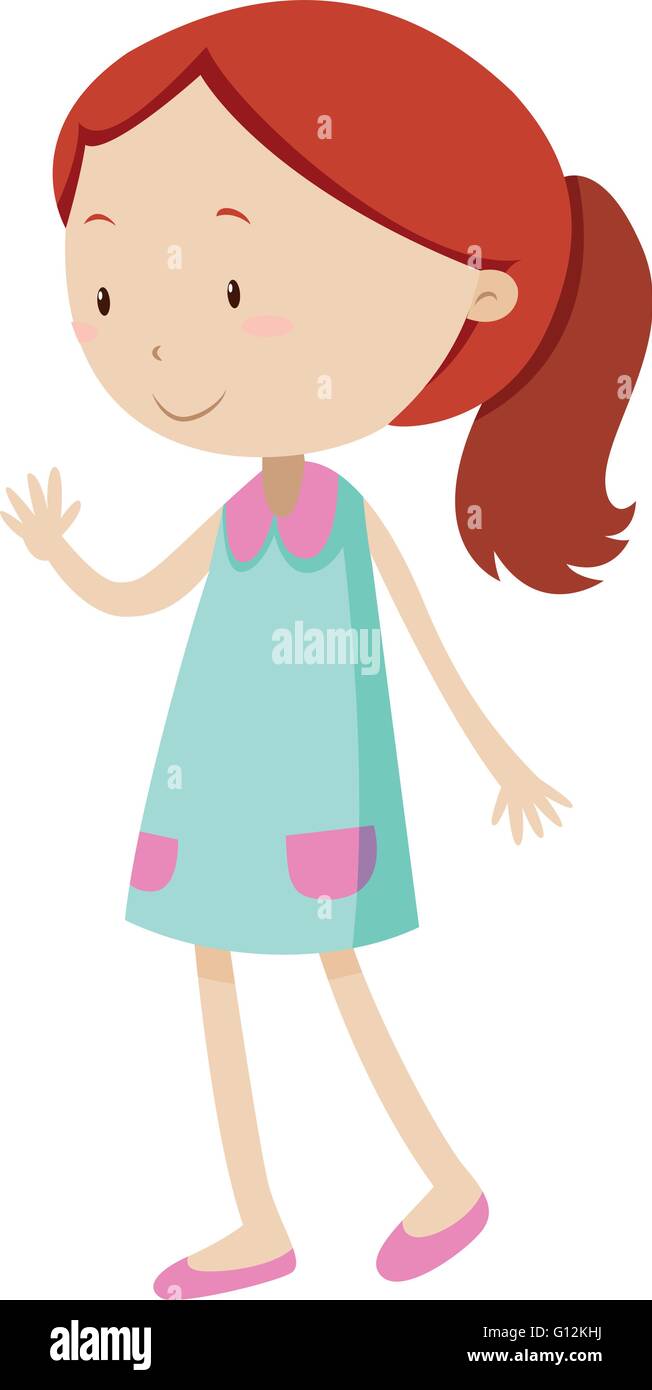 Little girl waving her hand illustration Stock Vector Image & Art - Alamy Little girl waving her hand illustration Stock Vector Image & Art - Alamy