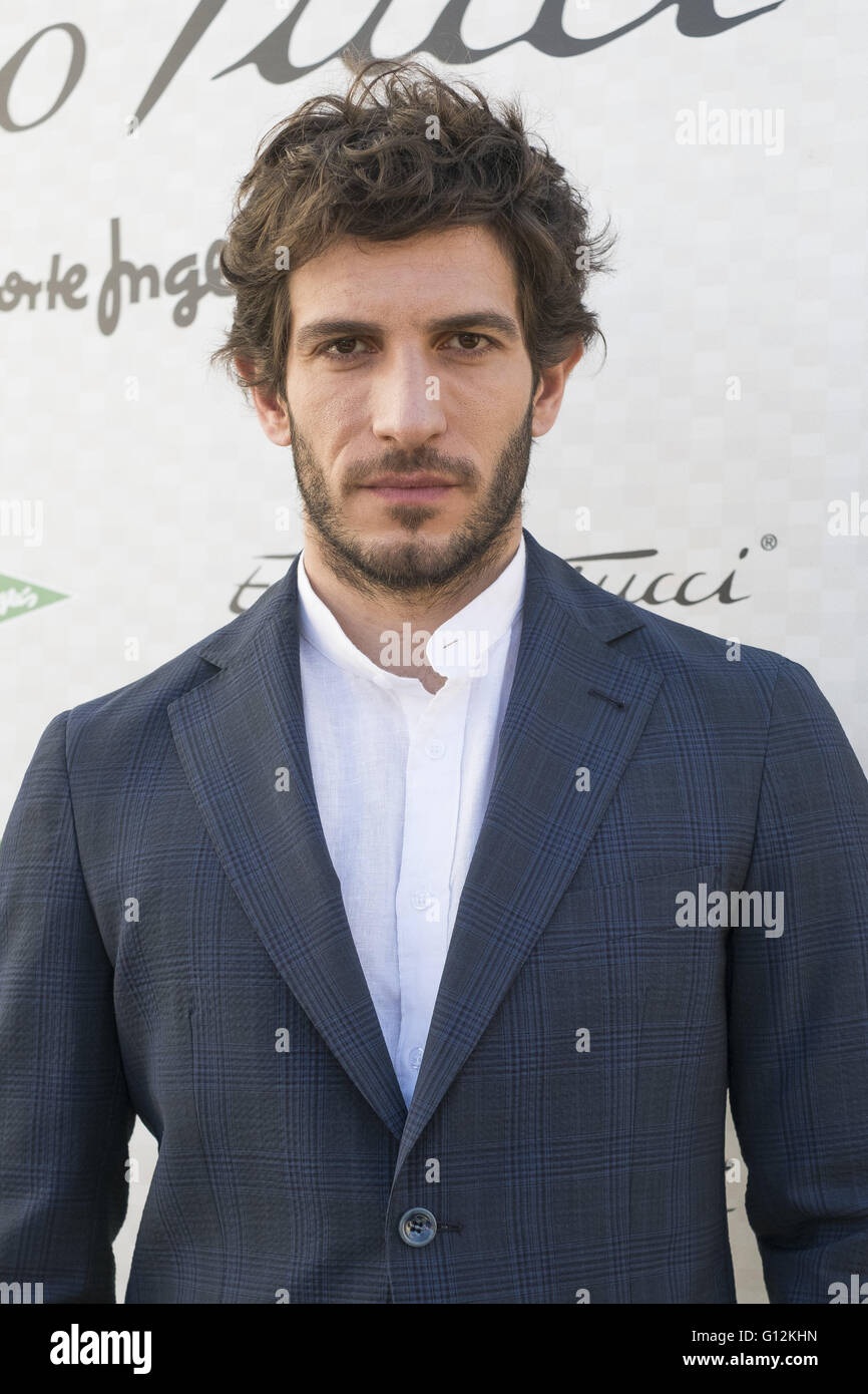Quim Gutierrez attends a photocall Emidio Tucci advertising campaign in ...