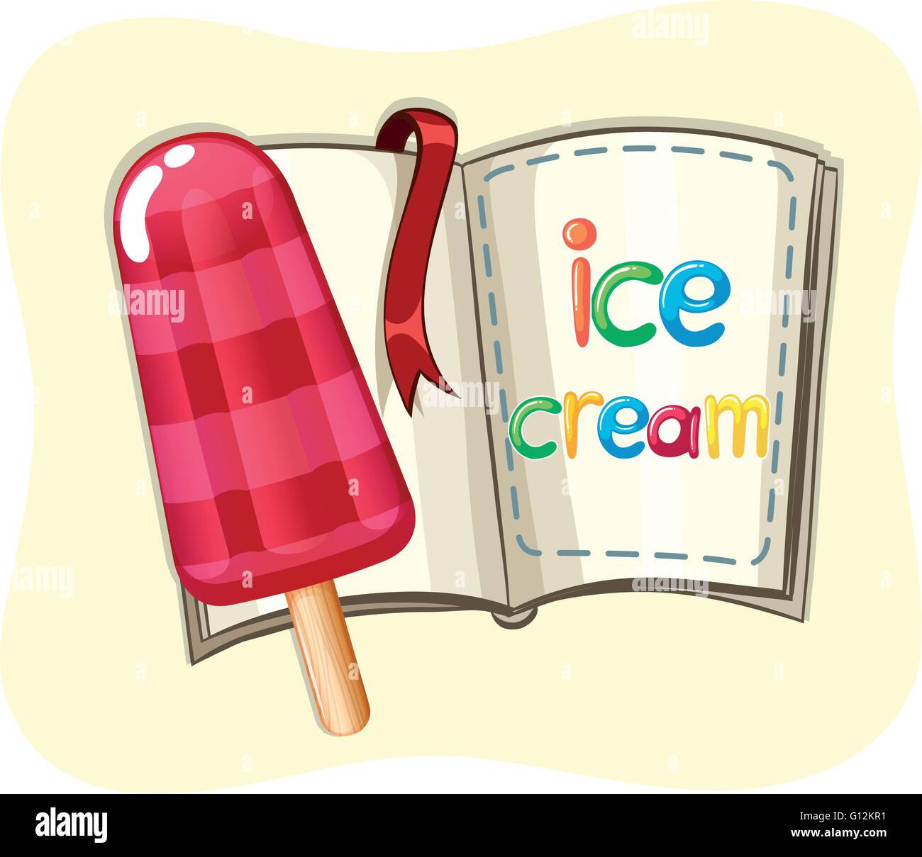 Ice cream stick clipart hi-res stock photography and images - Alamy