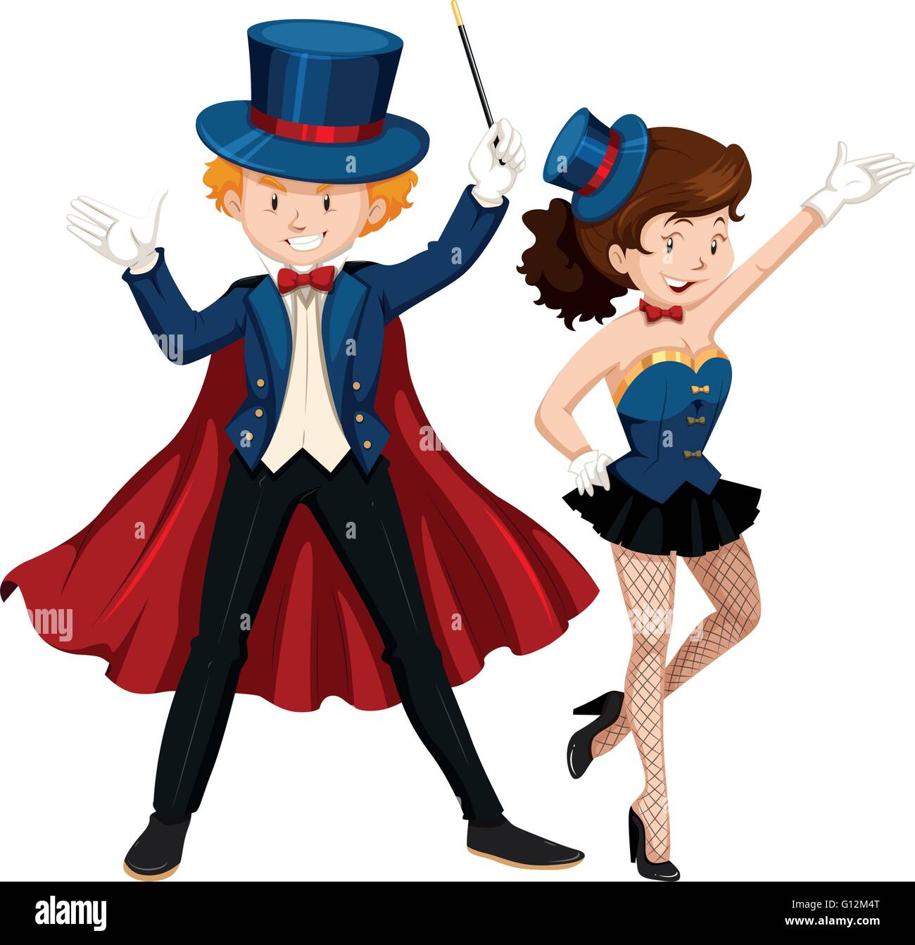 Magician Assistant Makeup