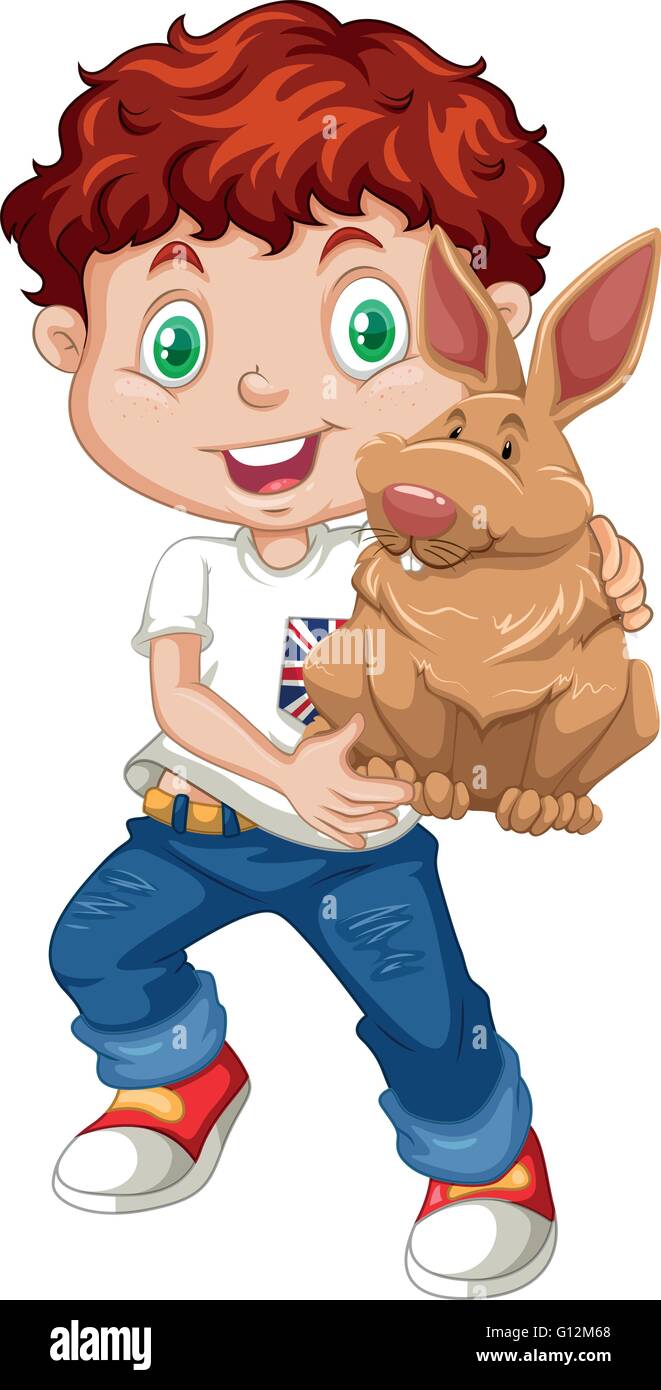 Brown boy Stock Vector Images - Alamy