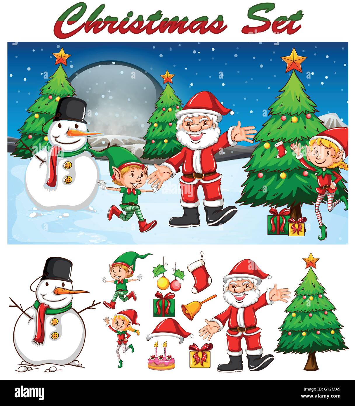 Artistic elf Stock Vector Images - Alamy