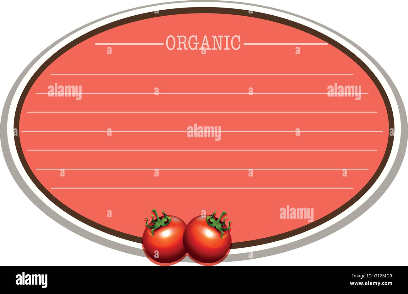 Board tomatoes Stock Vector Images - Alamy