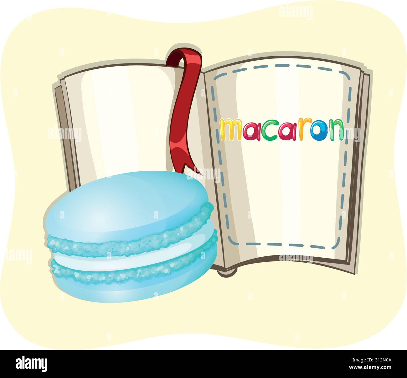 Picture blue book cartoon Stock Vector Images - Alamy