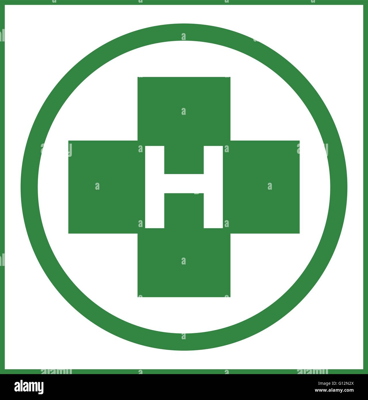 Helipad Stock Vector Images - Alamy