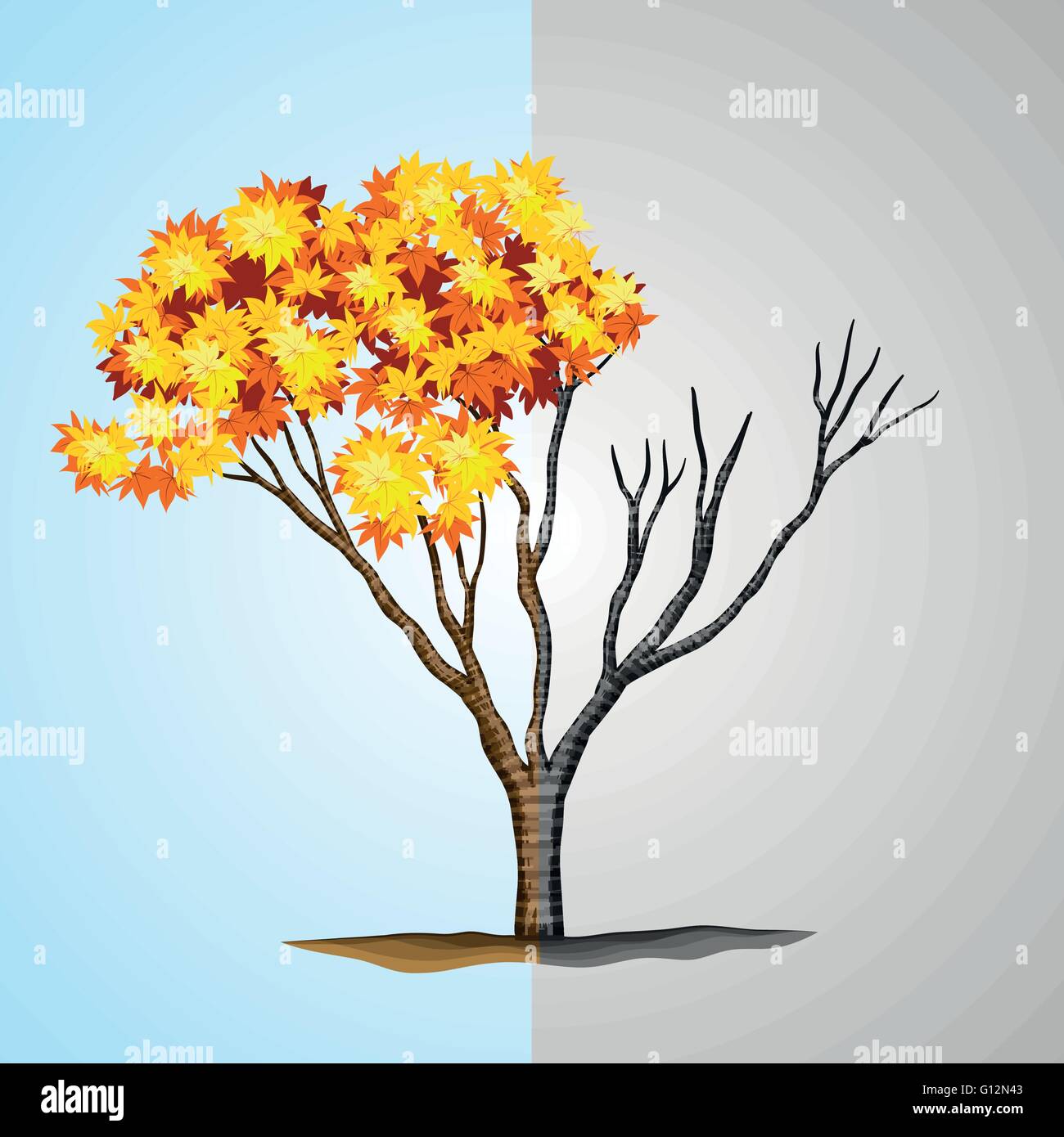 Half Environment Stock Vector Images - Alamy