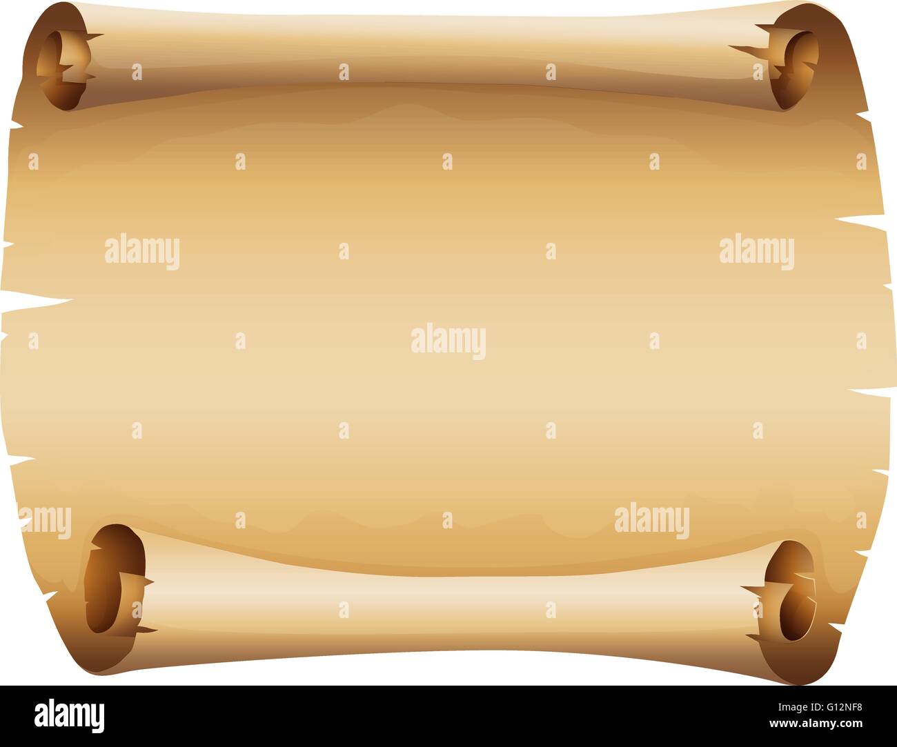 Sheet of old paper illustration Stock Vector Image & Art - Alamy