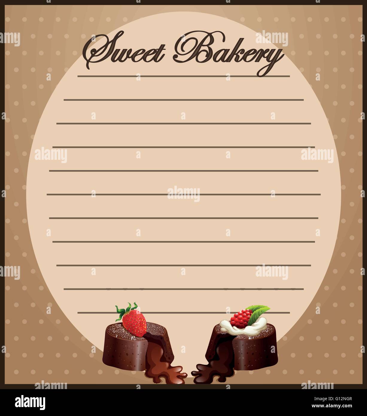 Empty paper chocolate Stock Vector Images - Alamy
