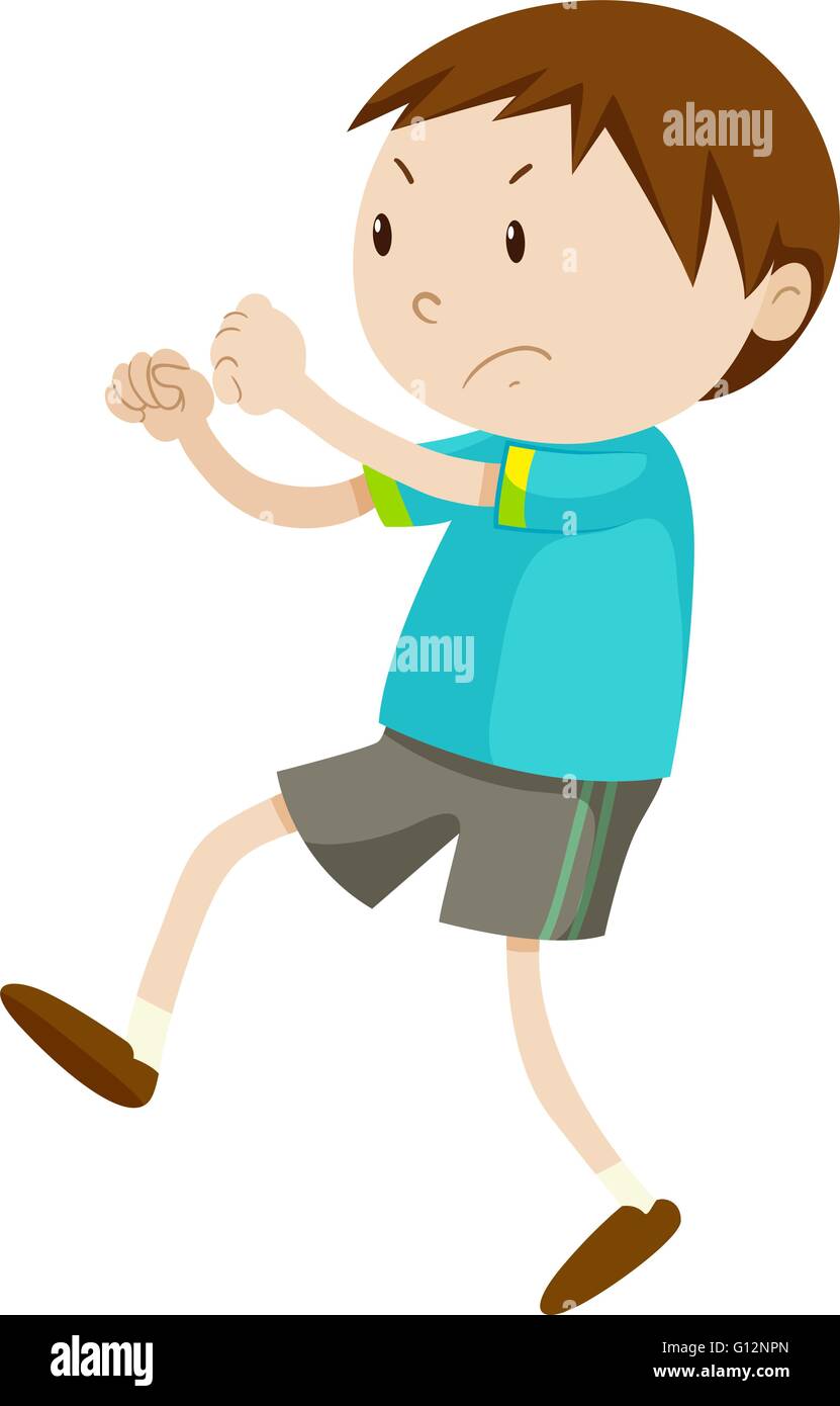 Angry Boy Face Clipart