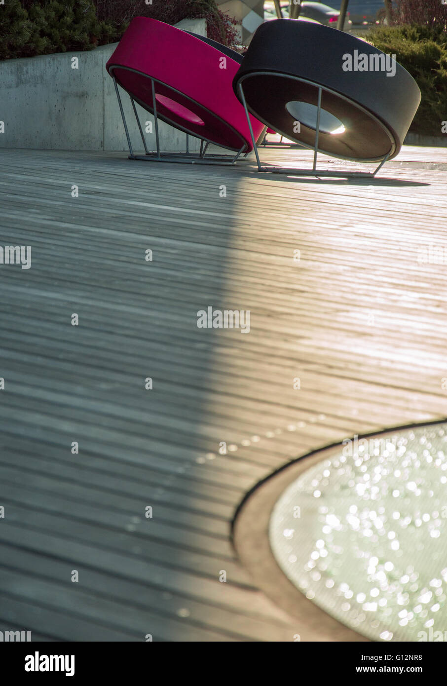 Seats architecture hi-res stock photography and images - Alamy