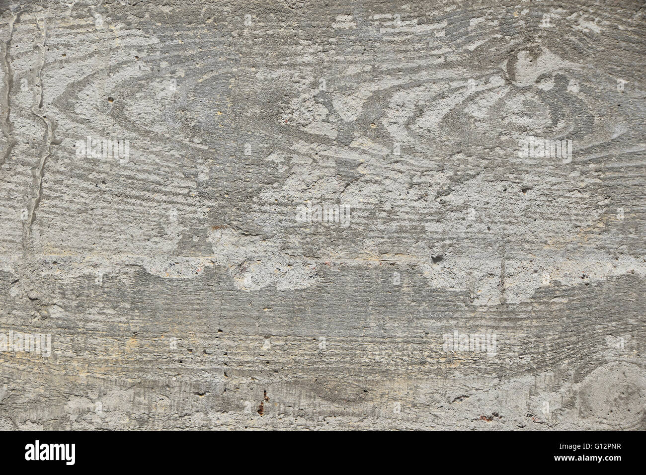 Concrete wall texture with wooden pattern impress from wooden form ...