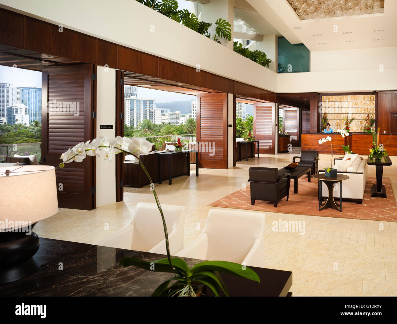 Trump International Hotel and Tower Waikiki, views of hotel public ...