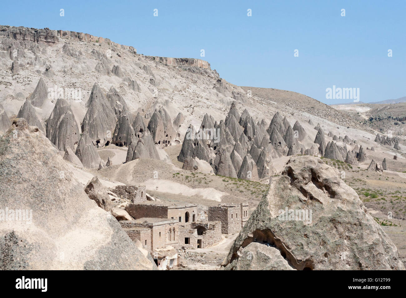 Magnificent rock landscape. Cappadocia, Turkey Stock Photo - Alamy