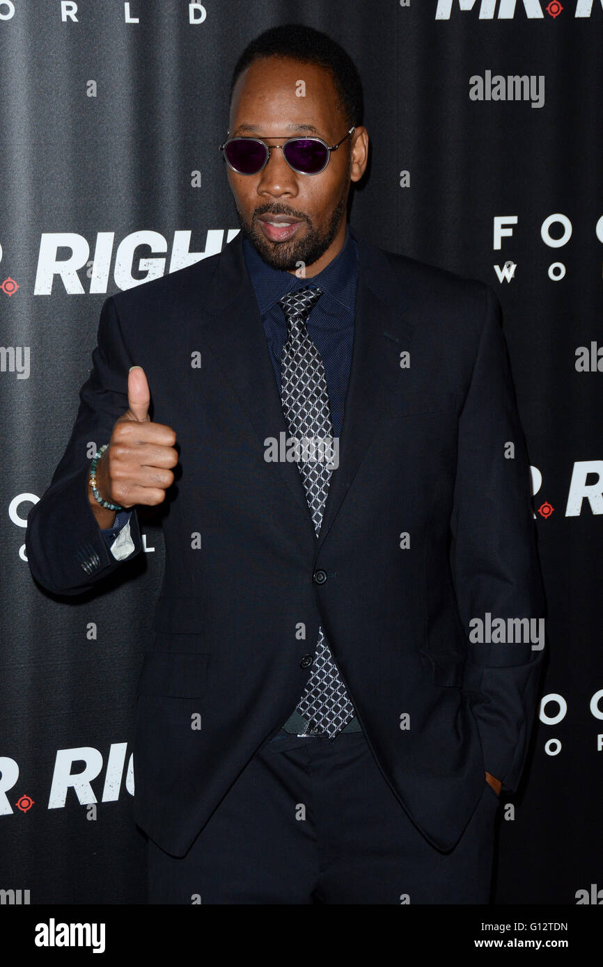 New York Premiere of 'Mr. Right' - Red Carpet Arrivals Featuring: RZA ...