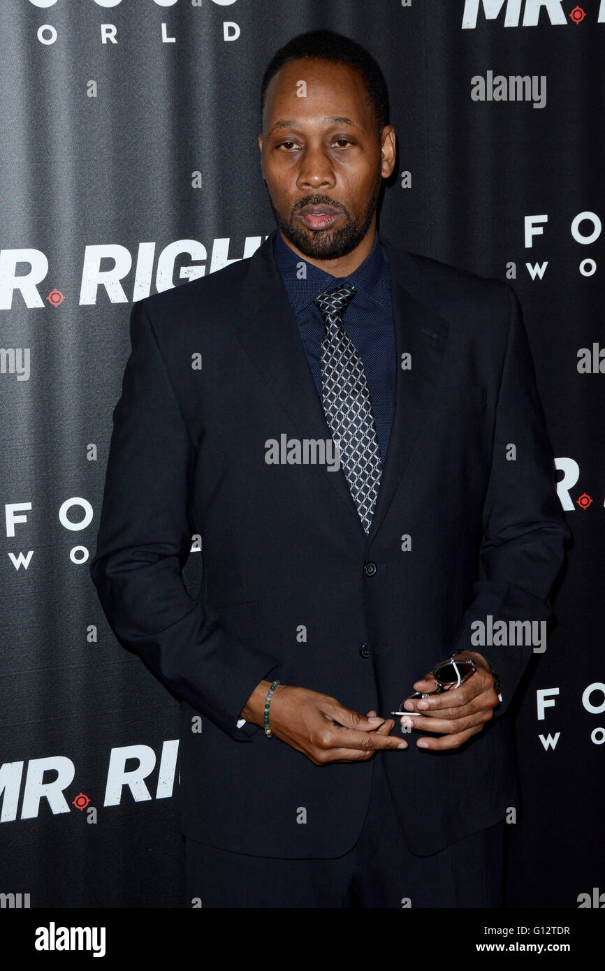 New York Premiere of 'Mr. Right' - Red Carpet Arrivals Featuring: RZA ...